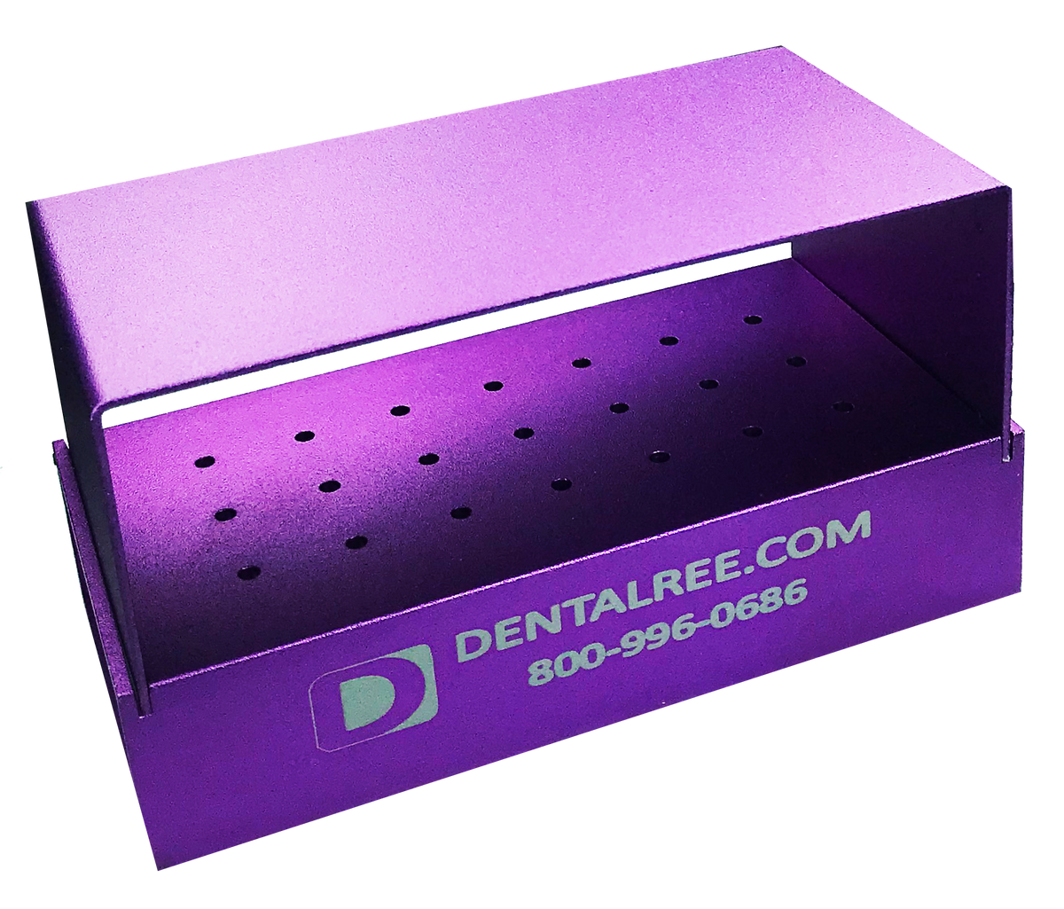 Large HP Bur Block 21 HP Holes - Hold 9 22mm Disks - PURPLE BK-900-P ...