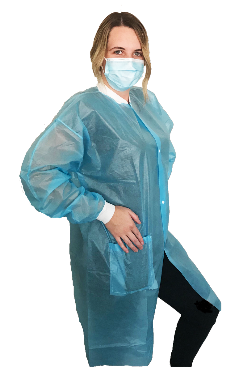 Level 2 Lab Coat PP+PE 40g Size XXL - BOGO – DENTALREE